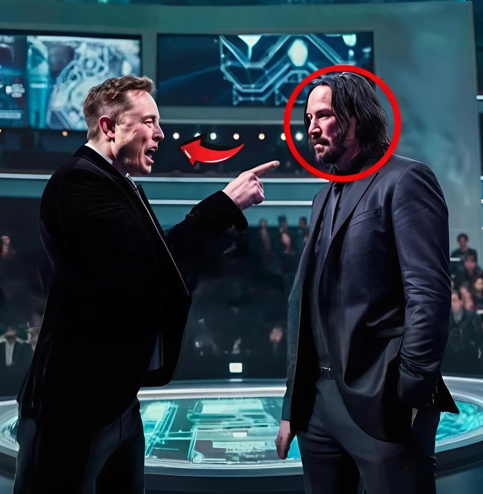 « Ta carrière est terminée, Keanu », a lancé Elon Musk. Mais la réponse ...